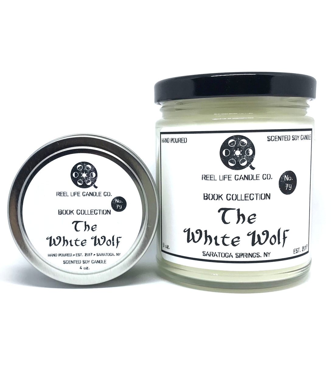 The Witcher Inspired The White Wolf Soy Candle & Melts – Reel Life ...
