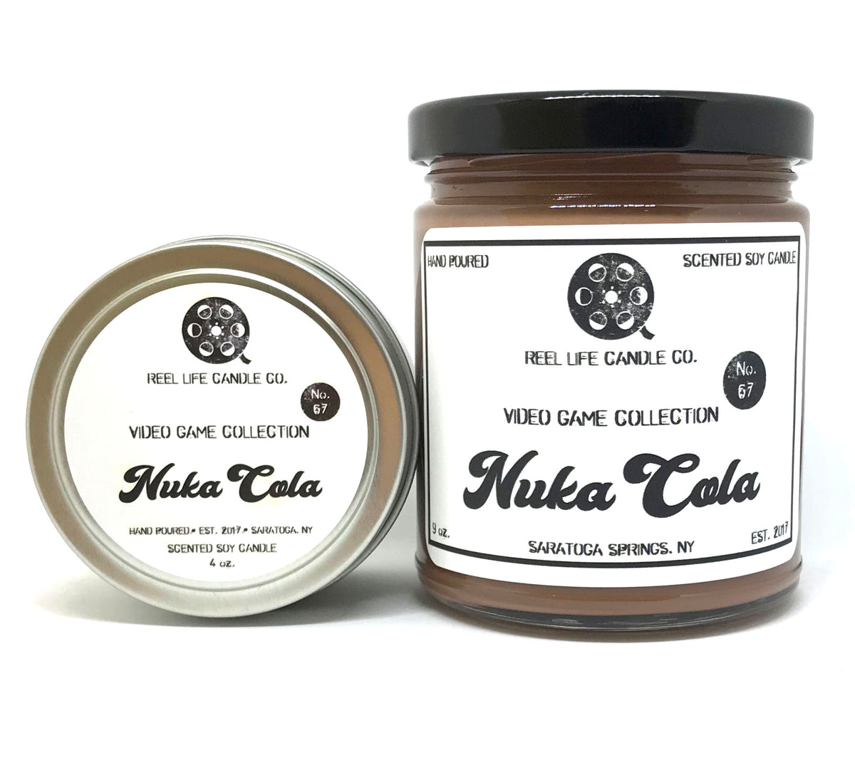 Nuka Cola Fallout Inspired Soy Candles & Wax Melts – Reel Life Candle Co.